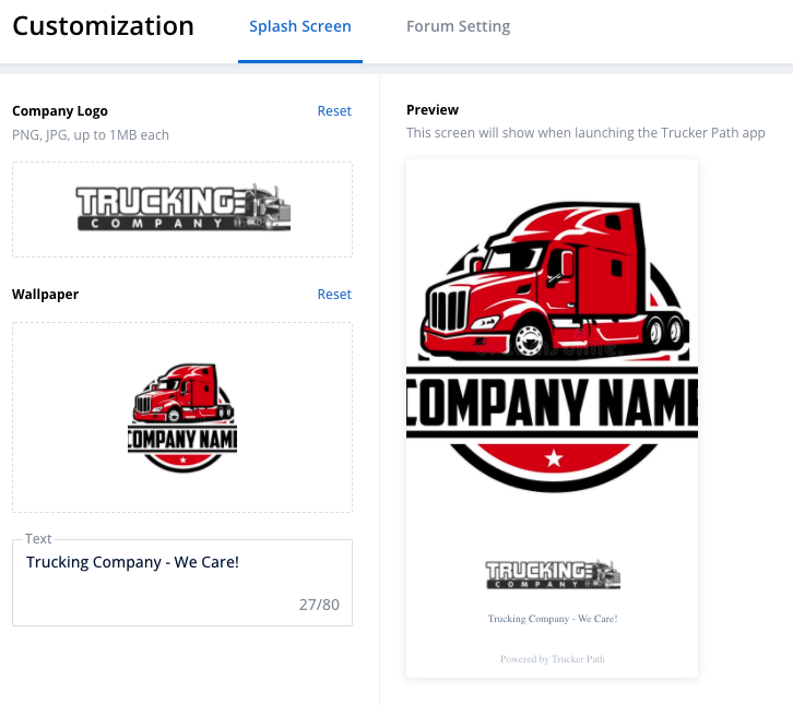 Settings – Trucker Path Help Center