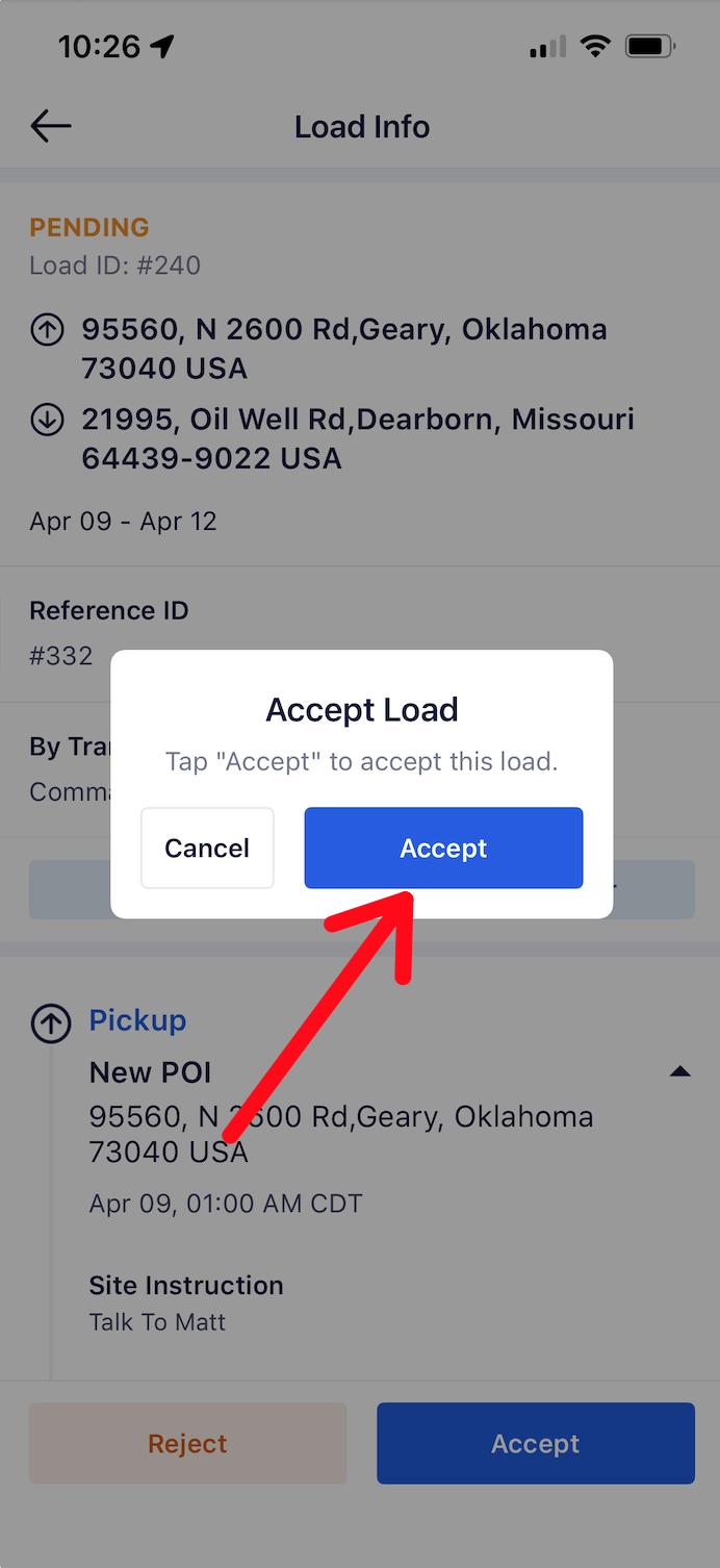 Managing Loads/Trips in the Trucker Path App – Trucker Path Help Center