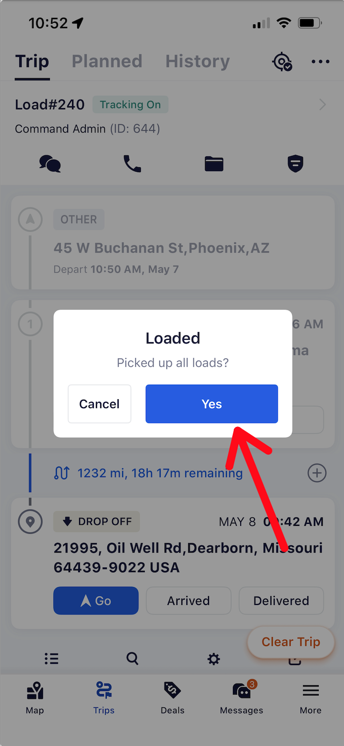 Managing Loads/Trips in the Trucker Path App – Trucker Path Help Center