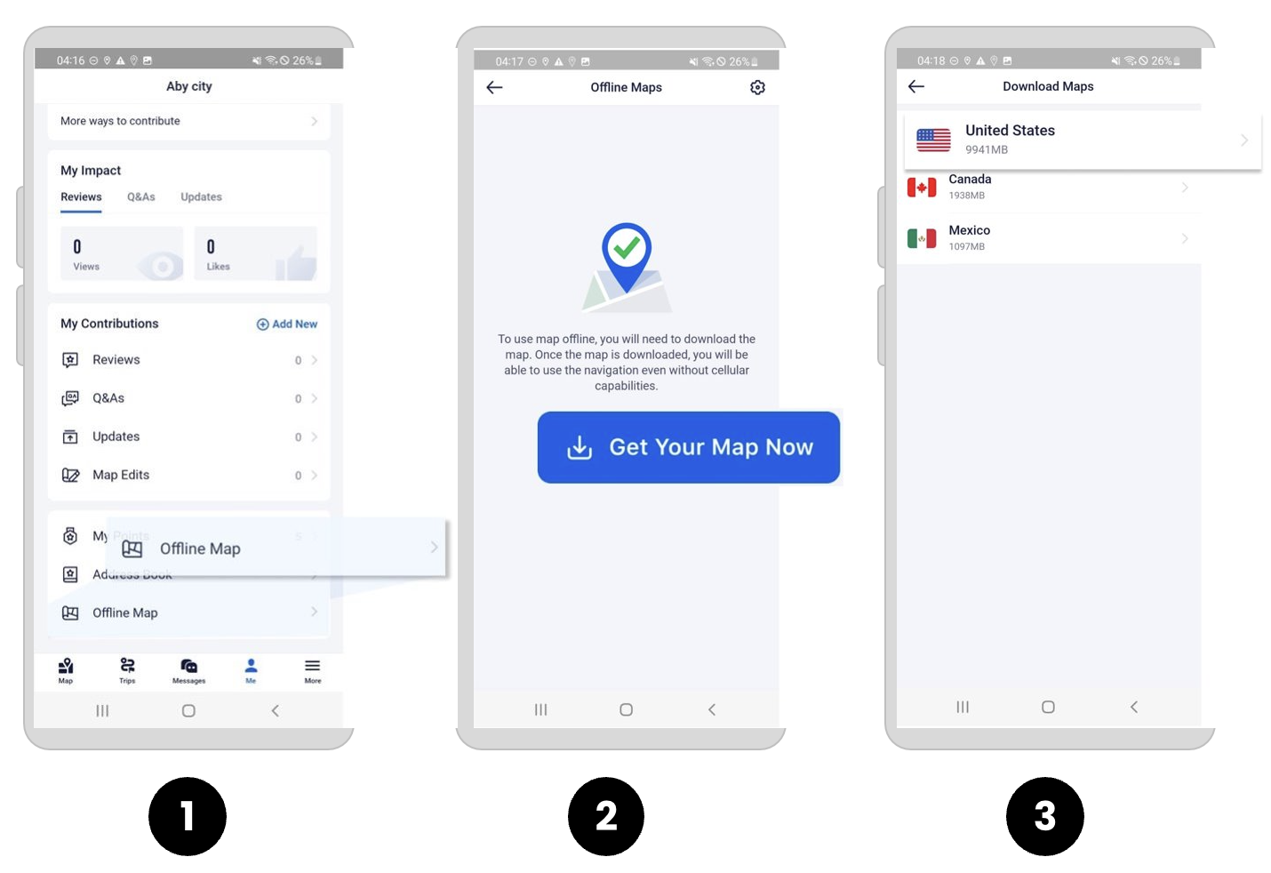 Installing Offline Maps – Trucker Path Help Center