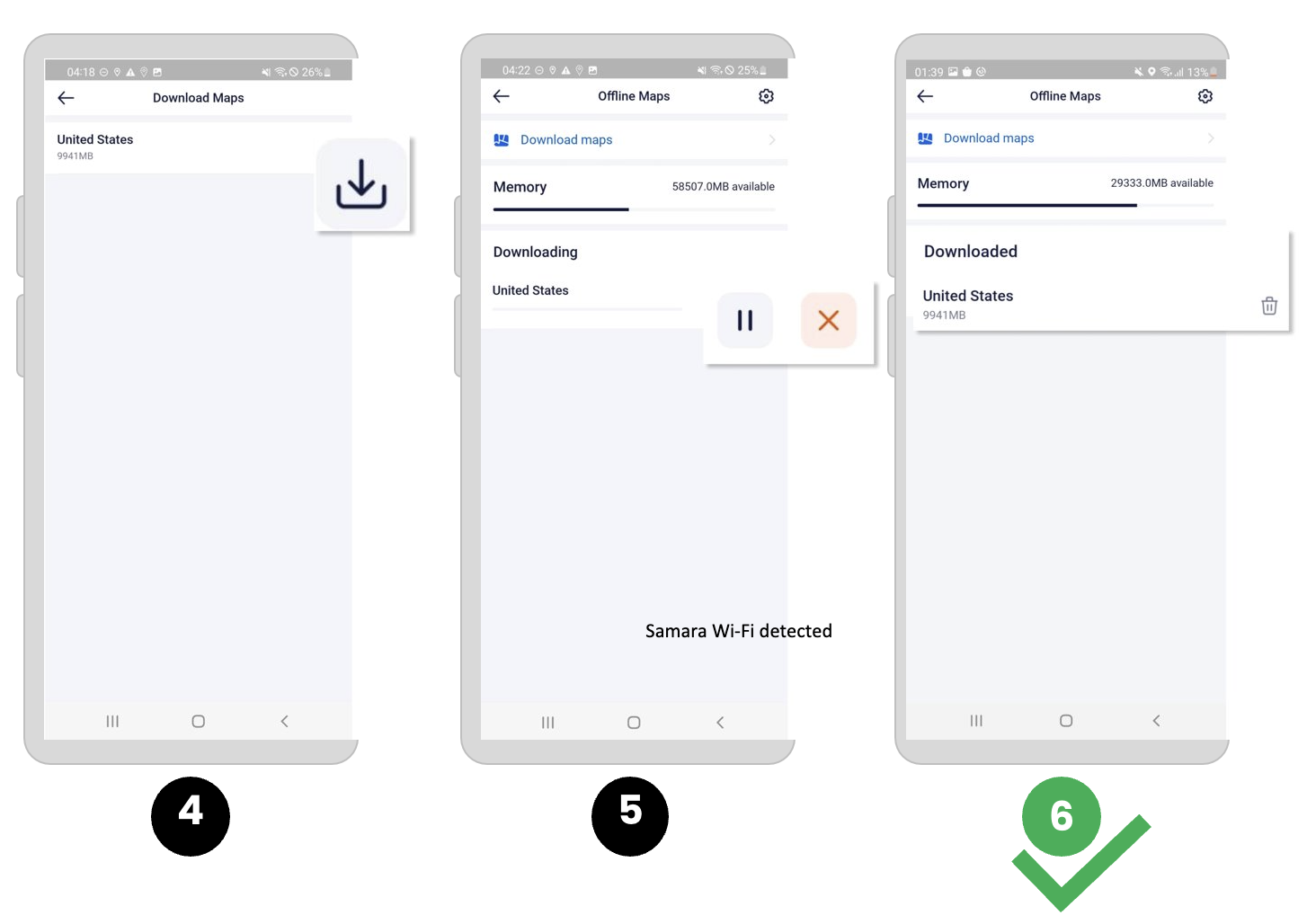 Installing Offline Maps – Trucker Path Help Center
