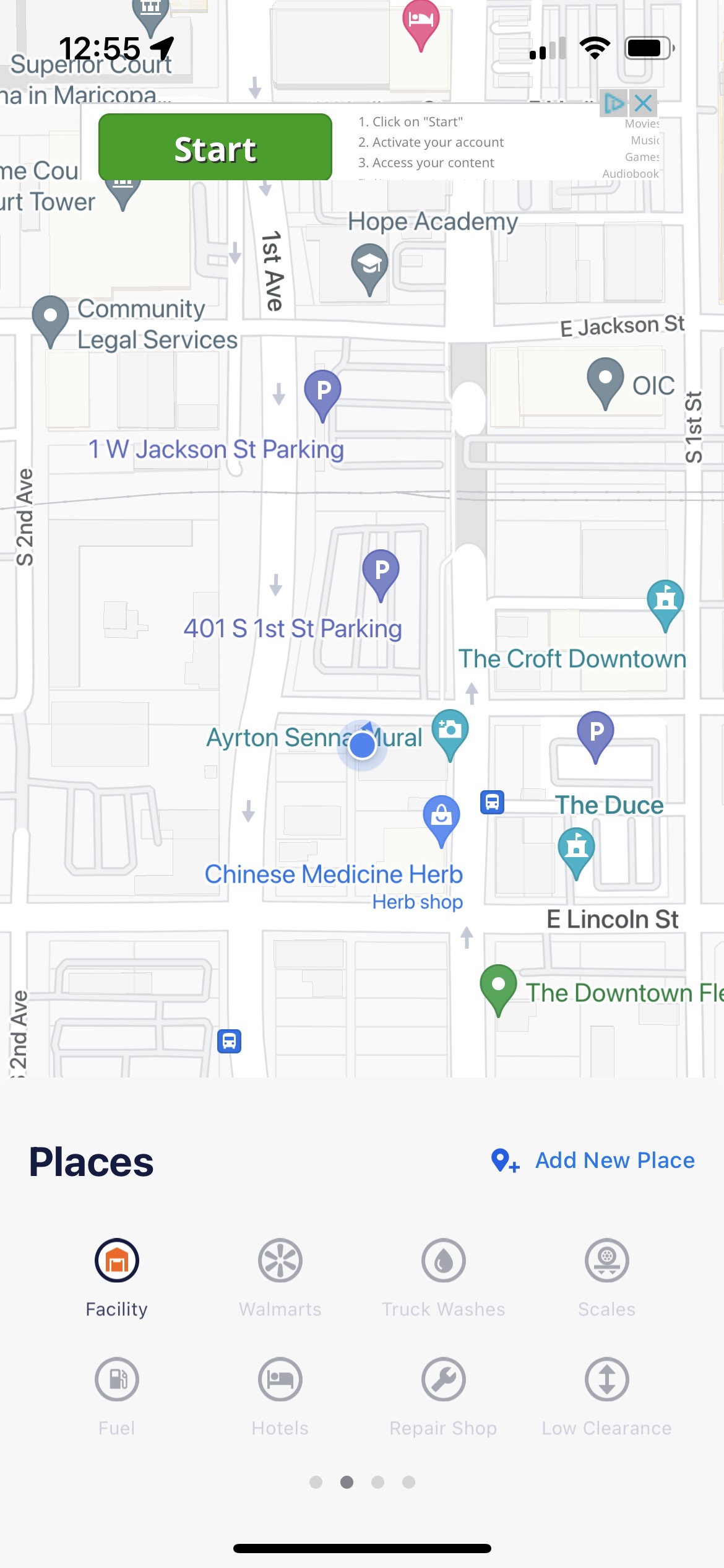 What locations can I see in the app? – Trucker Path Help Center