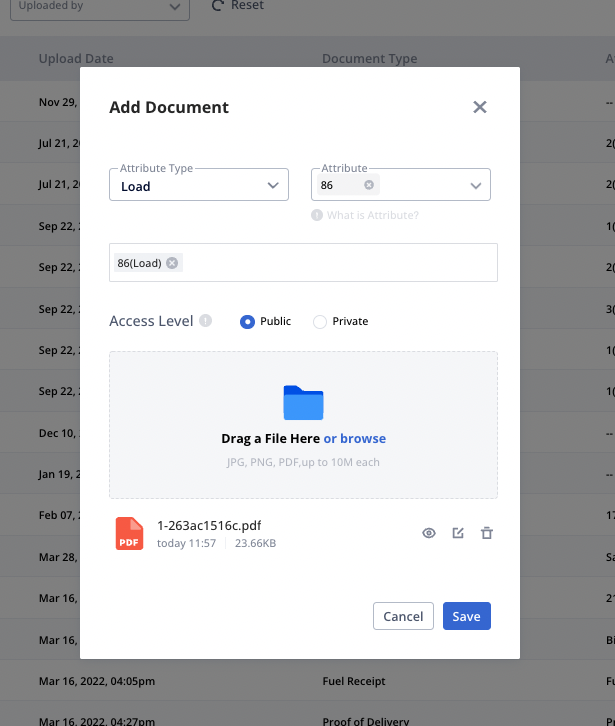 Documents – Trucker Path Help Center