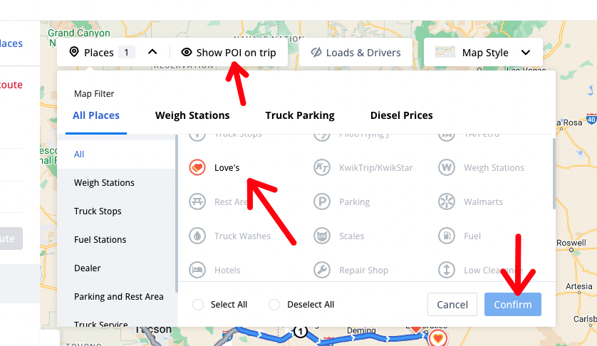 Map Trucker Path Help Center